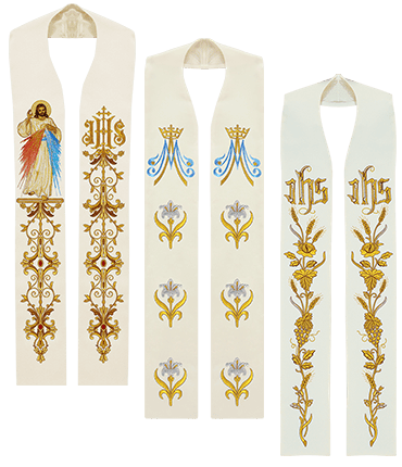 Kolekcja PREMIUM haftowanych szat liturgicznych