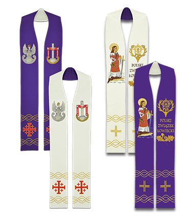 Sklep liturgiczny – ornaty, stuły, obrusy